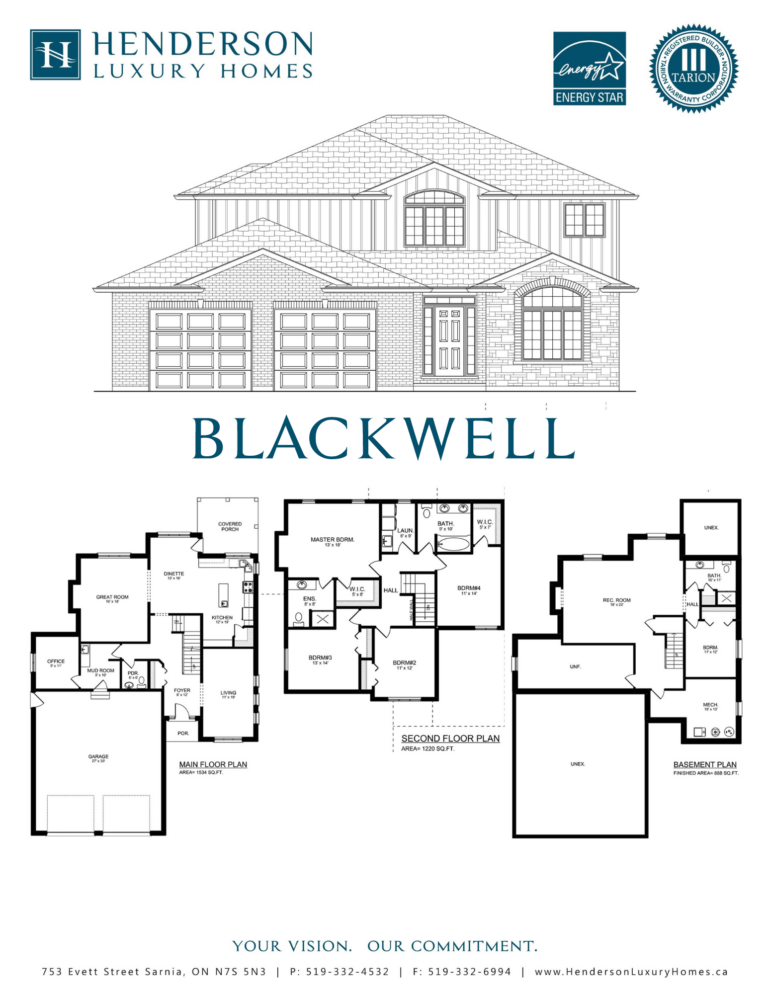 Floor Plans – Henderson Builders